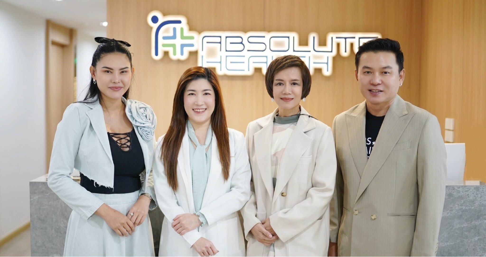 Absolute Health ยินดีต้อนรับทีมงาน Mrs. THAILAND WORLD - Absolute Health